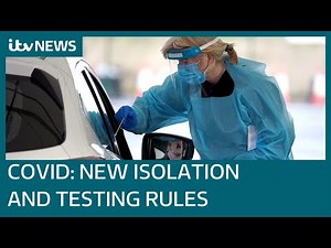 Covid: PCR test requirement scrapped for asymptomatic as positive cases top 200,000 a day | ITV News