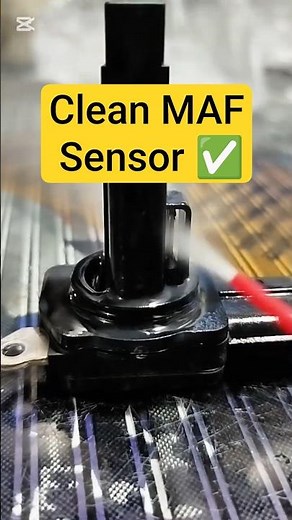 Air flow sensor #Air flow sensor cleaning #mass airflow sensor