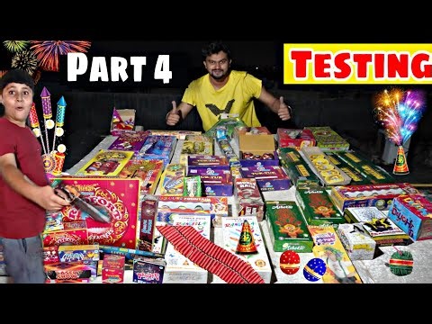 Biggest Crackers testing with Laddu Diwali fireworks 🎇 Part 4 | Diwali Crackers stash 2025