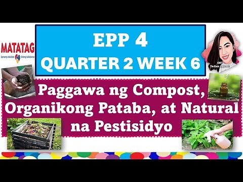 EPP 4 QUARTER 2 WEEK 6 MATATAG CURRICULUM #epp4quarter2week6matatagcurriculum