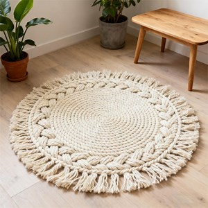 [Hot Item] Handmade Polypropylene Braid Carpets and Rugs Mat for Living Room