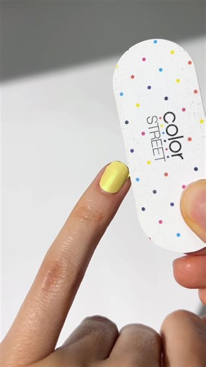 “Electric City” is a bold neon yellow shimmer with a green reflect. From festival nails to poolside pics, this vibrant shade is easy to apply, and impossible to ignore 💅 https://bit.ly/4kAGuqK #ColorStreet #YellowNails #SummerNails #ButterYellow #NailInspo | Color Street