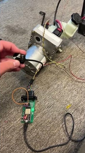 Standalone Electric power steering pump controller. Currently testing with dodge, TRW pumps