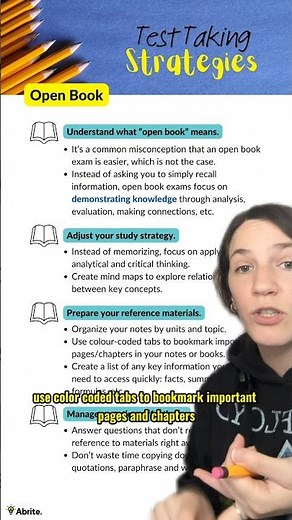 Test Taking Strategies 📝 Open Book Tests#exams #tests #studytips #testtips