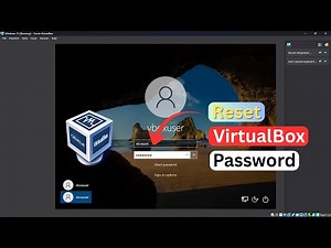 Reset VirtualBox Password | Windows 2025