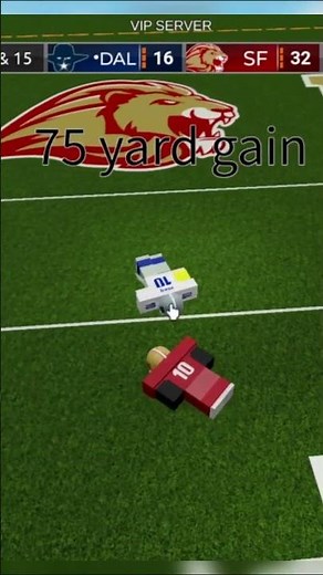 300 YARDS IN 1 MVP LEAGUE GAME!! [ROBLOX Football Fusion]