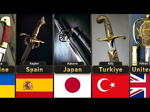 Swords From Each Country! Some of Them You Won't Believe Exist!
