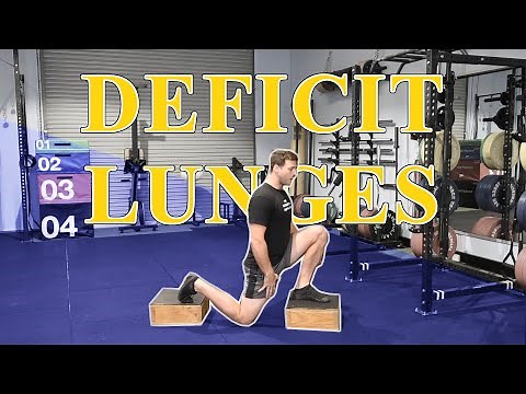 Deficit Lunges - Tutorial