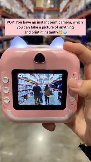 Instant camera+mini printer🫠Take a photo and print immediately🔥♻️Link in bio♻️Free shipping