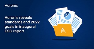 1M views · 1.2K reactions | As part of our commitment towards a more sustainable and inclusive world, we're proud to release our inaugural Environmental, Social and Governance (ESG) report! Learn more about the many initiatives we've launched in 2021 and our goals for 2022: https://www.acronis.com/en-us/blog/posts/acronis-reveals-standards-and-2022-goals-in-inaugural-esg-report/ | Acronis | Facebook
