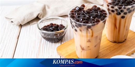 Resep Teh Susu Gula Aren, Lengkap dengan Boba Kenyal