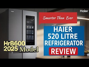 Haier 520 litre Refrigerator|HRB600 2025 Model |Review|#haier #review #refrigerator #fridge