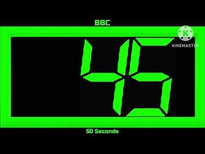 100 Seconds Countdown BBC Digital Timer V59 (With Voice Over) (Different Music V6)