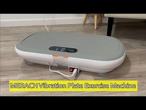 MERACH Vibration Plate Exercise Machine - Testing & Review