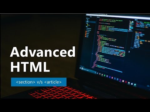 Section tag vs Article tag | Learn HTML | Coding demo| Practical Examples