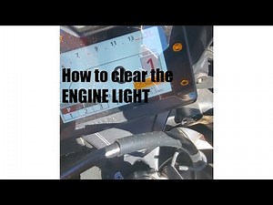 How to reset ECU and clear codes engine light 2017 Honda CBR1000RR