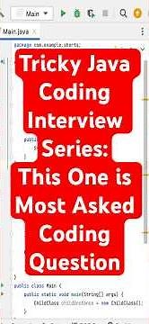 Java Tricky Interview Coding Program 14 #javaprogramming