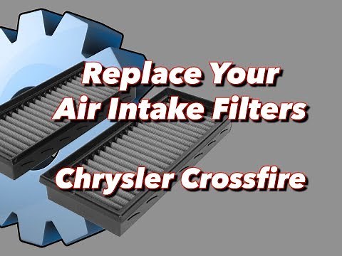 Chrysler Crossfire Engine Air Intake Filter Fix