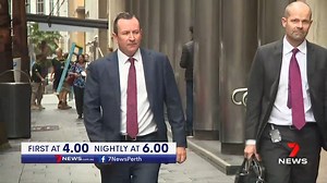 DONT MISS AT 4 & 6PM: - The Premier leaves the fortress to front court against Clive Palmer. - Plans underway for an MCG funeral for Shane Warne. - PLUS: WA sends help, as the East braces for another dangerous deluge. www.7NEWS.com.au #7NEWS | 7NEWS Perth