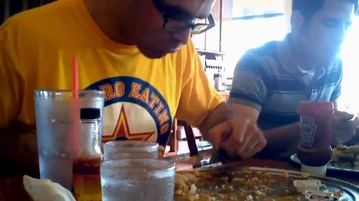 Broken Yolk Cafe's "Iron Man" Omelet Challenge (La Quinta) - FoodChallenges.com