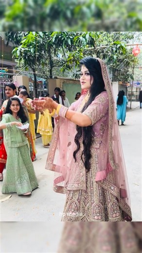 Cute bengali bride for reception ❤️🥰 #trending #wedding #braidal #love