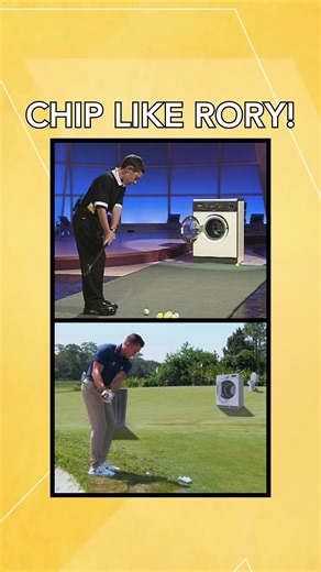 6.3K views · 18 reactions | CHIP LIKE RORY | You need different trajectories for different greenside shots, and @rorymcilroy’s famed washing machine will make for a great visual aid to help you get up and down more often. Stream The Golf Fix with @devan_bonebrake on GolPass.com! | GolfPass | Facebook