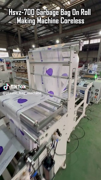 Coreless Roll Rubbish Bag Maker for Eco-Friendly Solutions