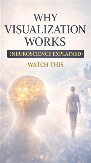 WHY VISUALIZATION WORKS — Brain Rewiring Explained✨ #viralshort #shortsviral #viral #youtubeshorts