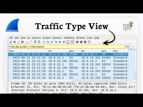 How to filter by protocol in Wireshark (Type Inspect)