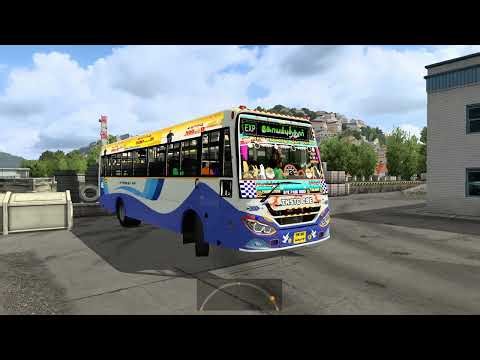 😍TNSTC- PROTOTYPE 3X2 BUS DRIVING AT ETS2 💥💕💯#ets2mods #tnstcbusmod #tnstcbusmod...