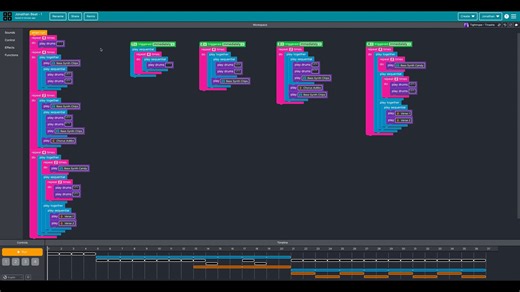 Code.Org Music Lab demonstration by composer Jonathan Richmond