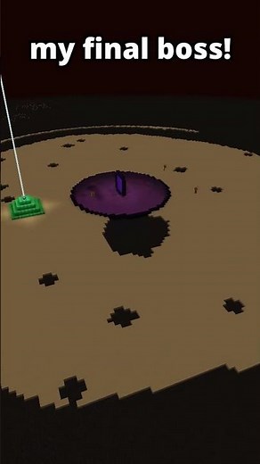 I made a custom final boss in Minecraft...