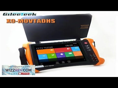 X9MOVTADHS IPC Tester Monitor H.265 4K 8MP camera Full featured professional test tool