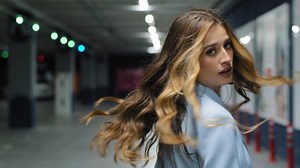 Back View Young Blonde Beautiful Stylish Stock Footage Video (100% Royalty-free) 1079672594 | Shutterstock