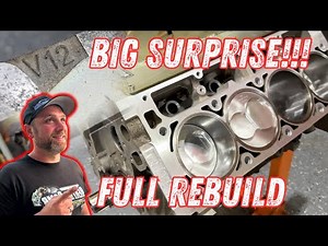 V12 LS Rebuild: New Pistons, New Rods, BIG SURPRISE – Let’s GO!!!