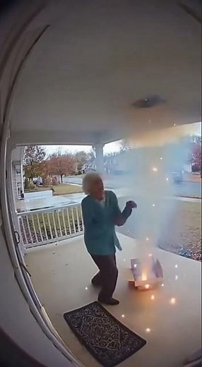 Grandma Gets Pranked with Suspicious Package of Firecrackers