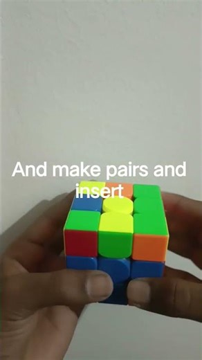 how to solve a Rubik's cube with cfop Part 1 #rubikscube