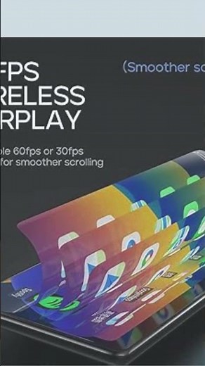 [2025 Fully Laminated Screen] CarpodGo T3 Pro Portable 60fps Wireless CarPlay & Android Auto