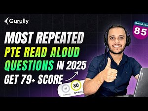 PTE Read Aloud Practice 2025 | Most Repeated PTE Read Aloud Questions & Tips to Score 79+ by Gurully