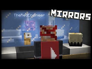 Working realistic mirrors in vanilla Minecraft 1.9 (and how to make them)
