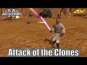 Star Wars Battlefront II Remastered 'Attack of the Clones' Campaign Walkthrough (4K)