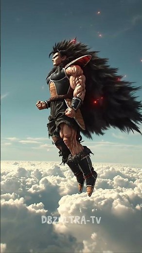 THE MOST DETAILED RADITZ EVER MADE! REALISTIC FAN ART! #dragonballz #anime #dbz