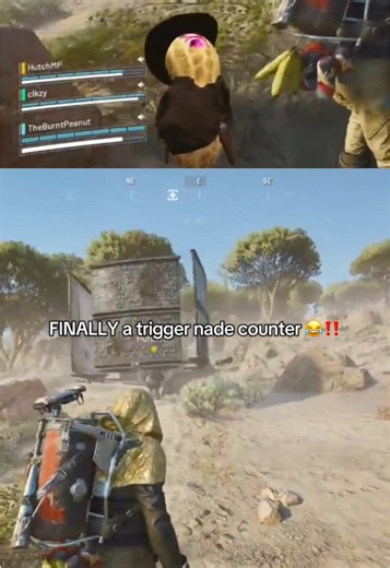 The Burnt Peanut, Cloakzy and Hutch stop trigger ‘nades in arc raiders #arcraiders #theburntpeanut #fyp #twitchclips