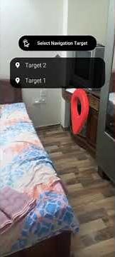 AR Indoor Navigation App demonstration