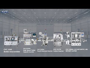 CVC Pharma packaging- high speed tablet/ capsule counting line.