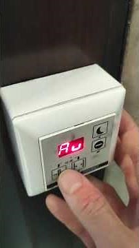 How to unlock a Geze SL program switch (DPS)