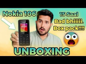 Nokia 106 Old Unboxing | Nokia 106 Single Sim Unboxing