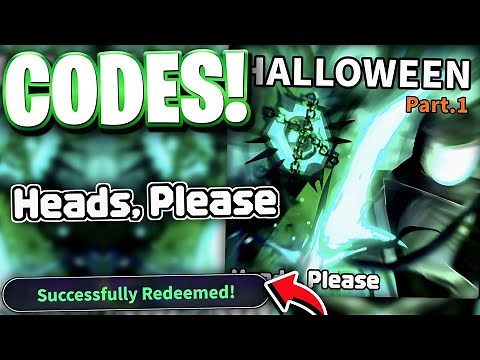 🔥ALL NEW WORKING CODES FOR HEADS, PLEASE! ROBLOX HEADS PLEASE CODES
