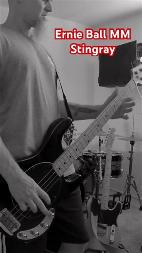 Ernie Ball Sringray into Eleven Rack. #elevendigidesign #guitar #tools #music