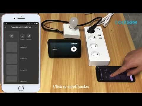 tuya wifi smart power strip